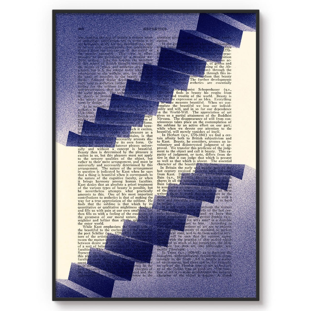 Standing Still - Abstract Poster by Michal Genca - Art on Words
