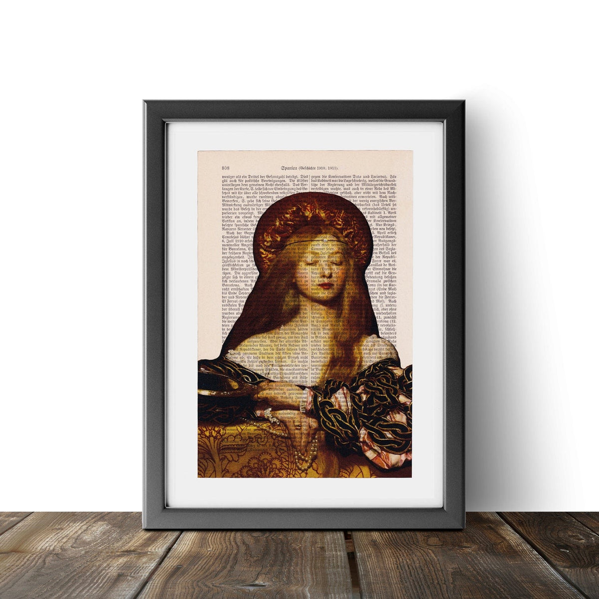 Vanity - Frank Cadogan Cowper - Vintage Book Page Art Print - Art on Words